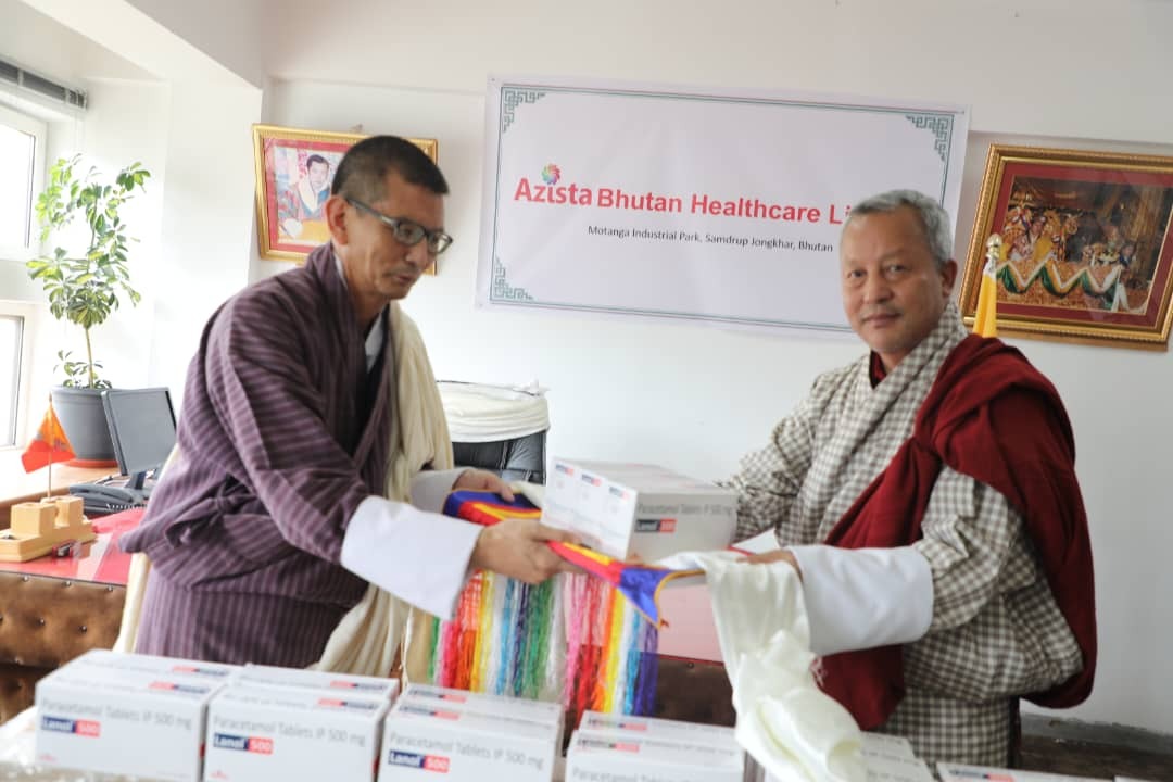 ABHL launches first product & donates to Ministry of Health, RGoB ...